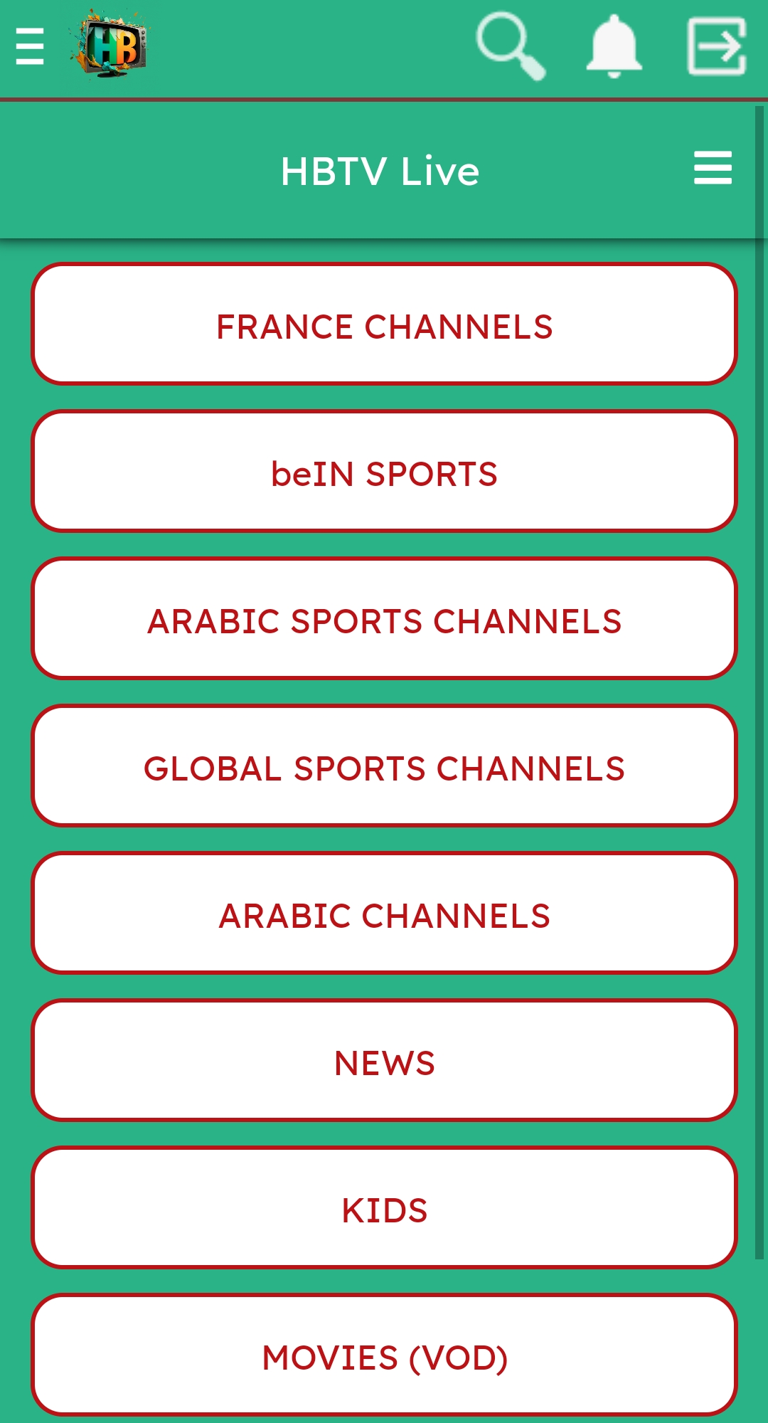 HBTV LIVE APP افضل تطبيق لمشاهدة القنوات العالمية المشفرة و المباريات مجانا